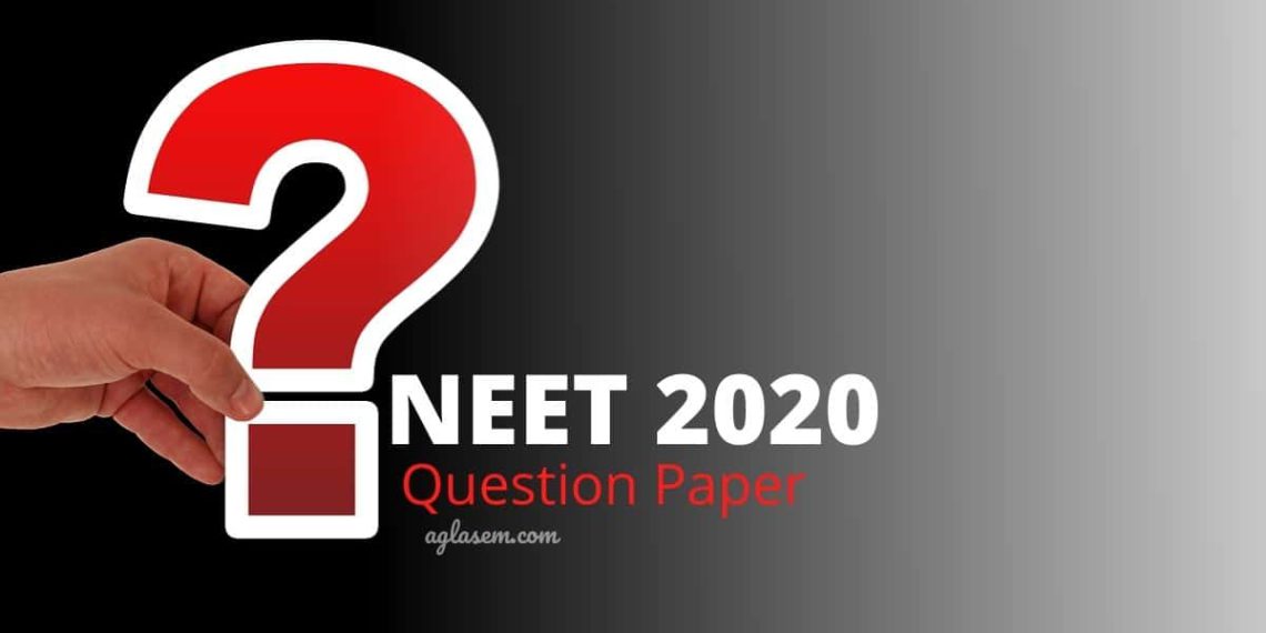 NEET 2020 Question Paper (Official Released) - Download for Set E, F, G ...